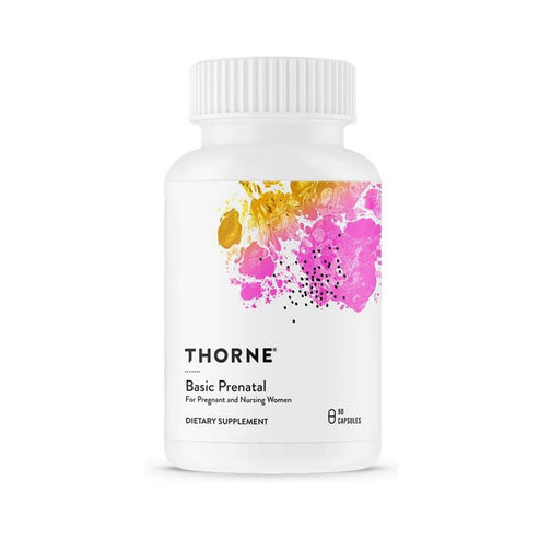THORNE Basic Prenatal 90 Cápsulas – nutribodymx