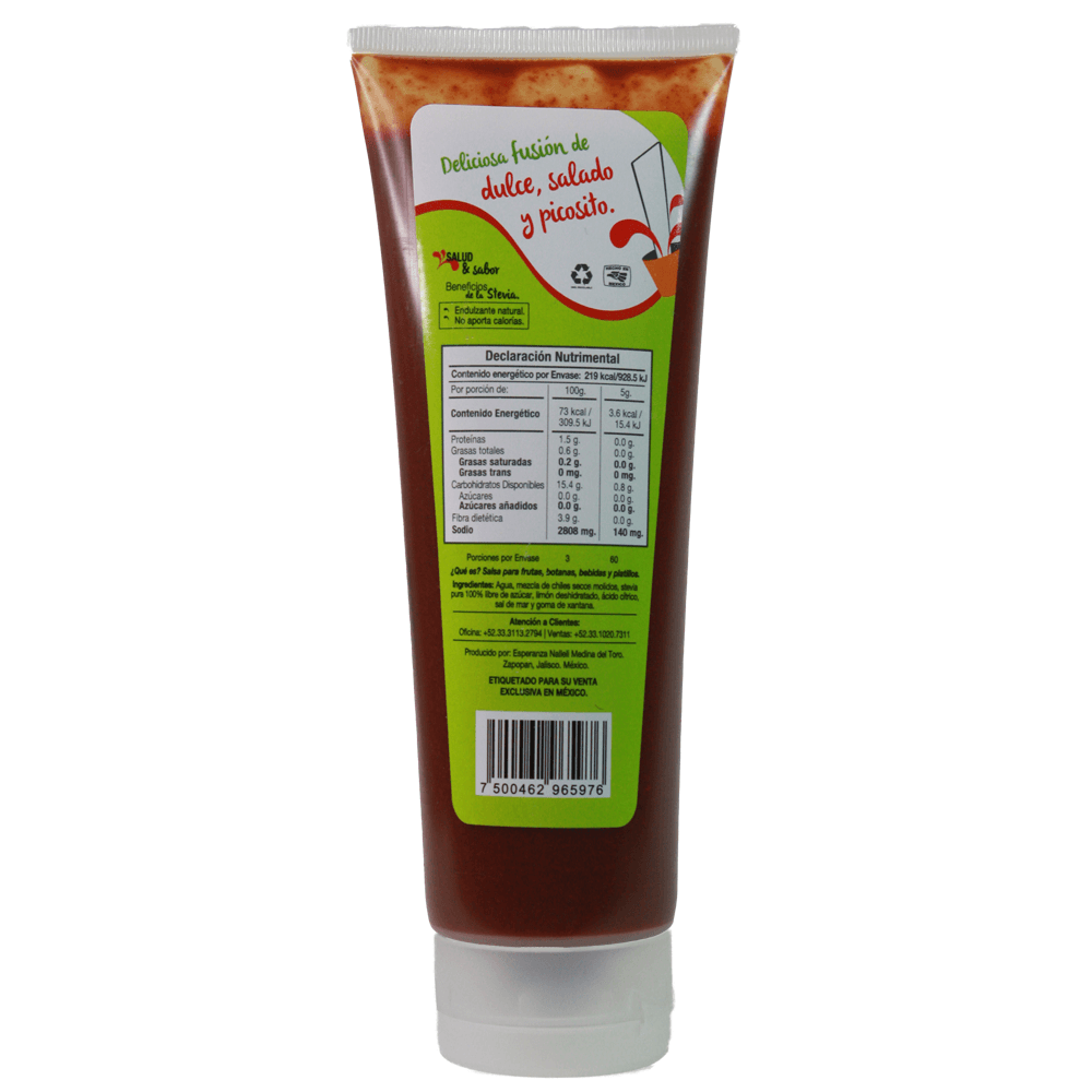 Chilito Sirilo Líquido Endulzado con Stevia – nutribodymx