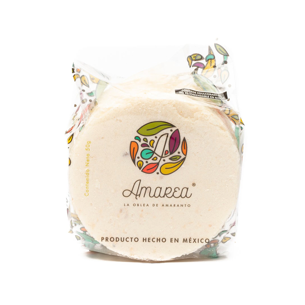 Obleas de Amaranto Naturales | Snack Keto Vegano Sin Azúcar 50g ...